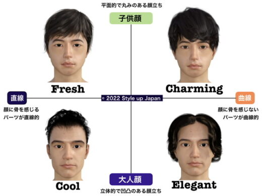 【徹底解説】メンズ顔タイプ診断エレガントの男性【完全版 セルフチェック付き】 Style Up Japan
